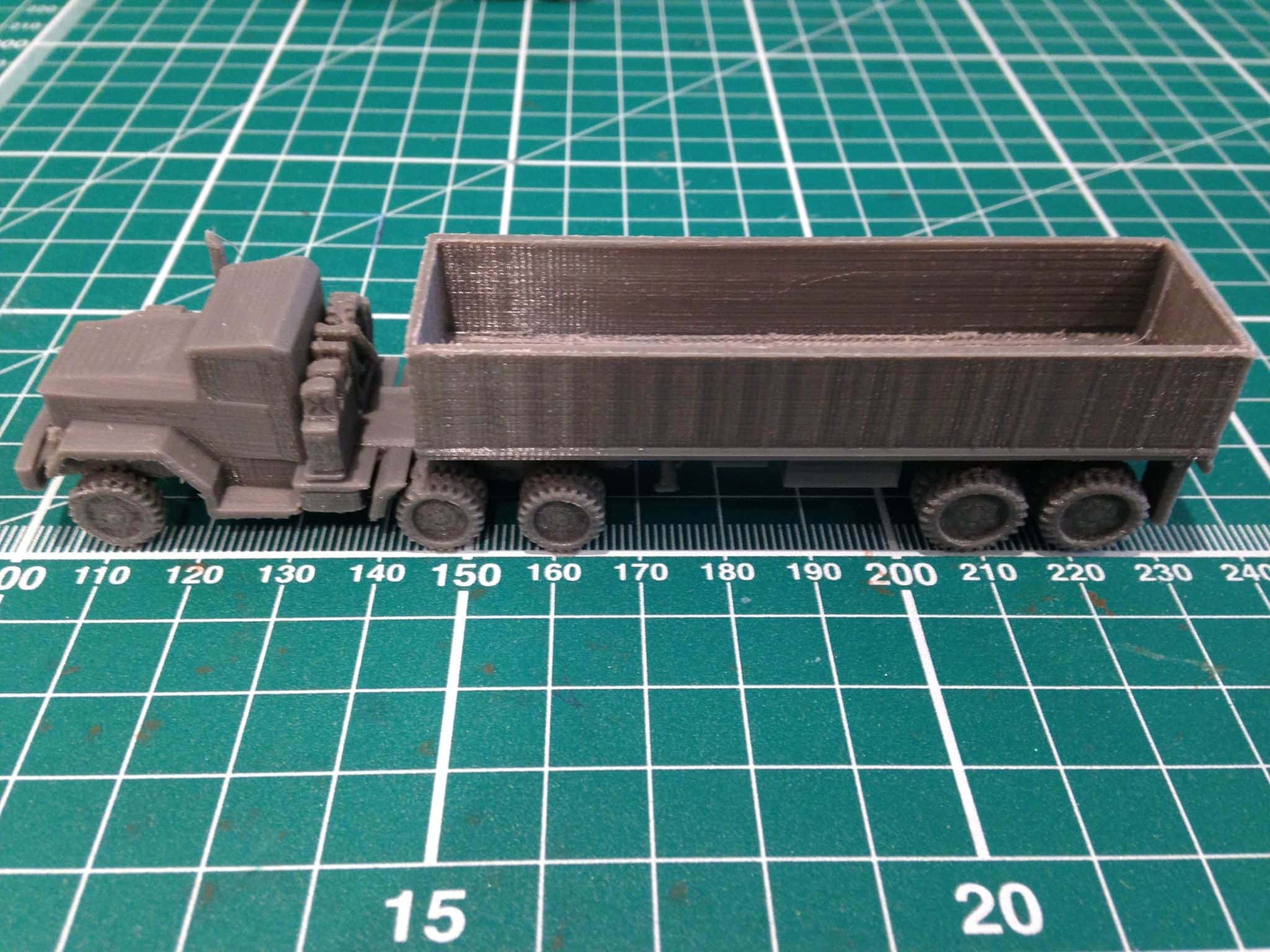 M127 Semi trailer Sides by Mini and Beyond - Wargaming3D