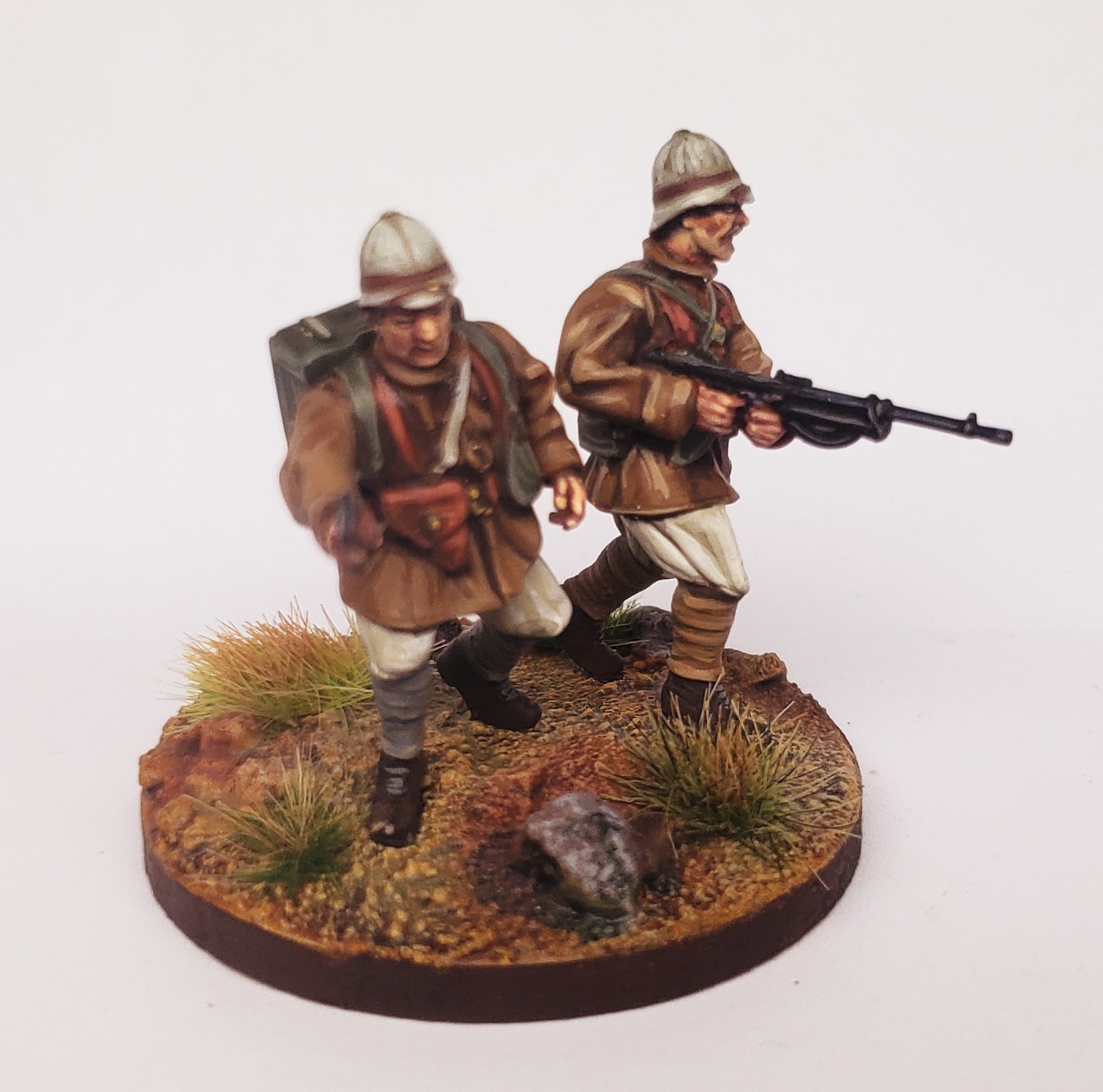 French Chauchat team by Des Tranchées Aux Barricades - Wargaming3D