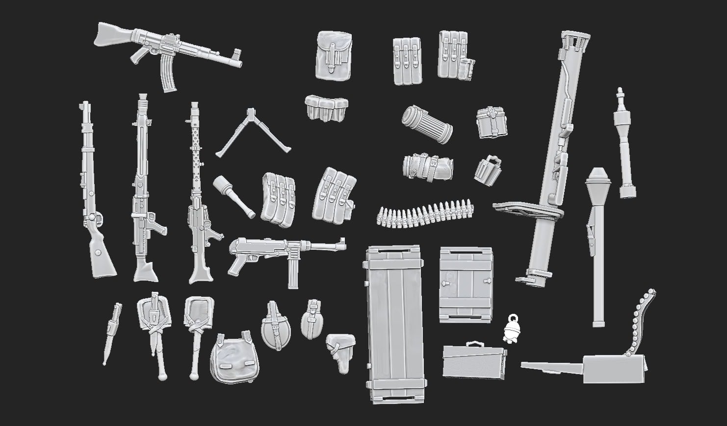 just some german stuff by just some miniatures - Wargaming3D