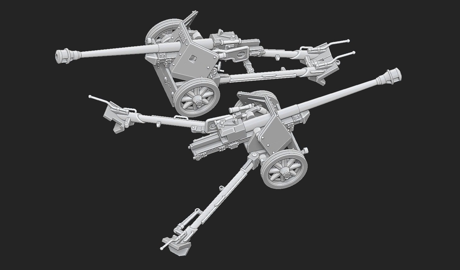 PaK40 by just some miniatures - Wargaming3D