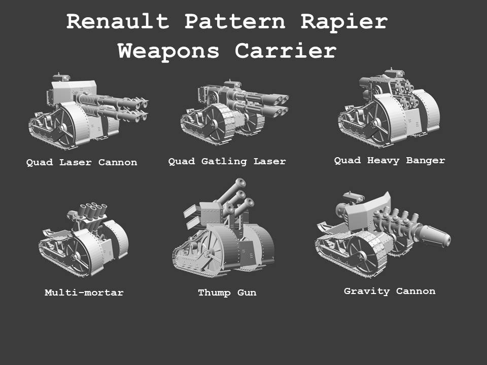 Renault Pattern Support Weapons Compilation - presupported by Tiny ...