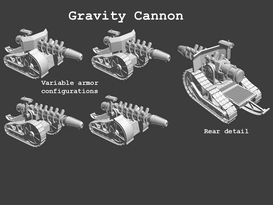 Renault Pattern Gravity Cannon- Presupported by Tiny Panzer Studio ...