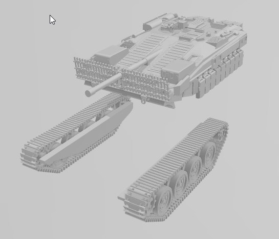 Swedish S-tank (Strv103B and C) by VJM787 - Wargaming3D