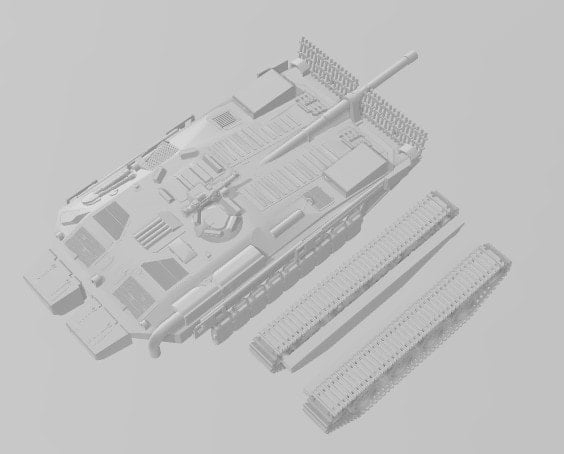 Swedish S-tank (Strv103B and C) by VJM787 - Wargaming3D