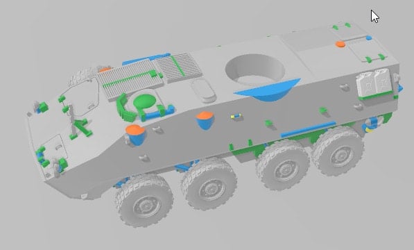 LAV-AD Air-defence vehicle (USMC) by VJM787 - Wargaming3D