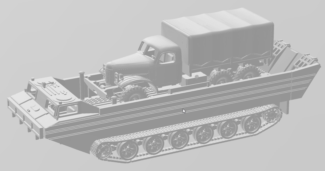 PTS-10 Amphibious Carrier (USSR) by VJM787 - Wargaming3D