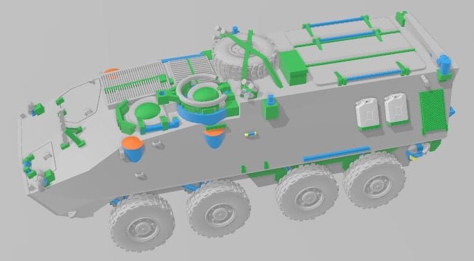LAV-L logistics vehicle (USMC) by VJM787 - Wargaming3D