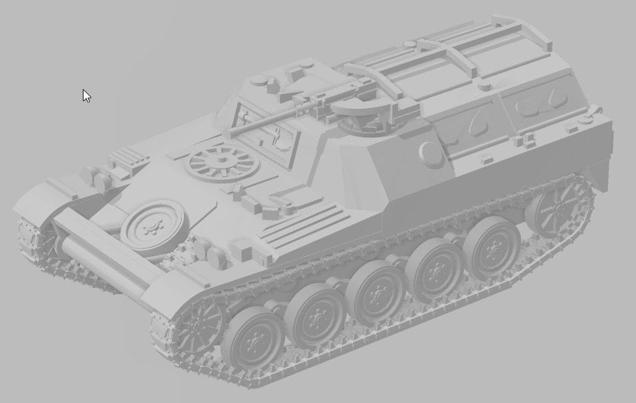 AMX VCI Armoured Personnel Carrier (French) by VJM787 - Wargaming3D