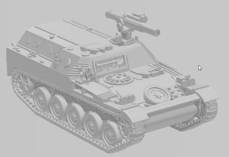 AMX VCI Armoured Personnel Carrier (French) by VJM787 - Wargaming3D