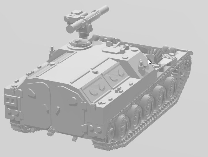 AMX VCI Armoured Personnel Carrier (French) by VJM787 - Wargaming3D