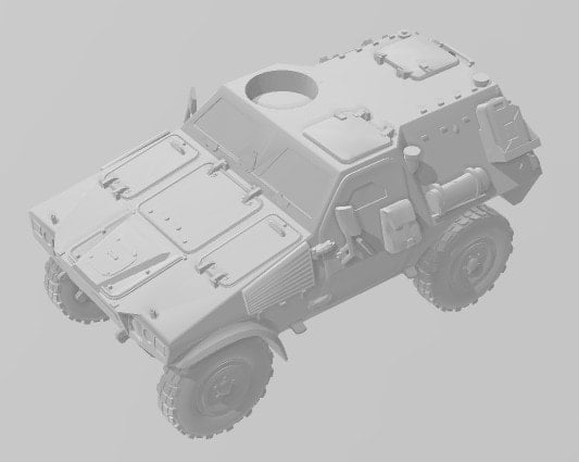 VBL - French AFV in rear-turreted and MILAN variants by VJM787 ...