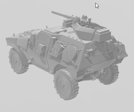 VBL - French AFV in rear-turreted and MILAN variants by VJM787 ...