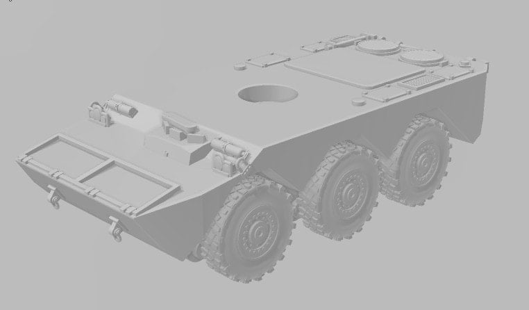 AMX-10RC wheeled tank destroyer by VJM787 - Wargaming3D
