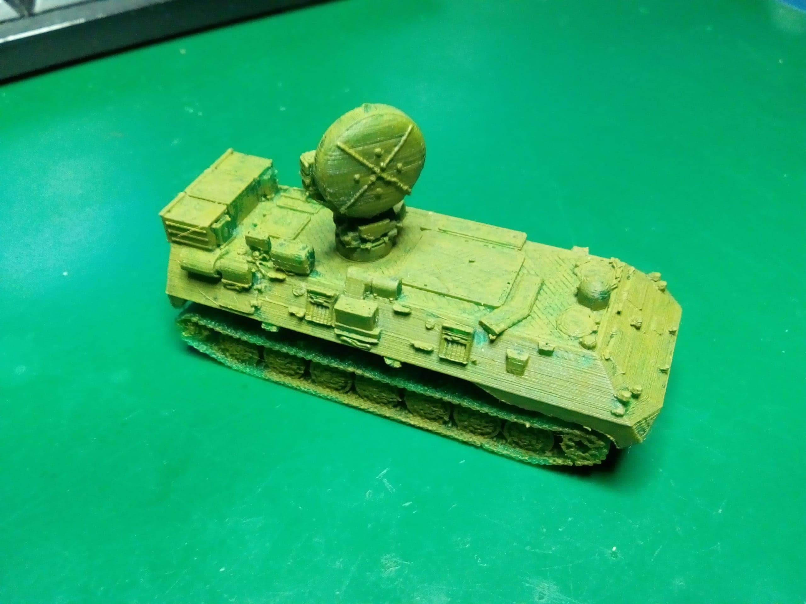 Russian 1RL239 (ARK-1) artillery radar (MT-LBu chassis) by VJM787 ...