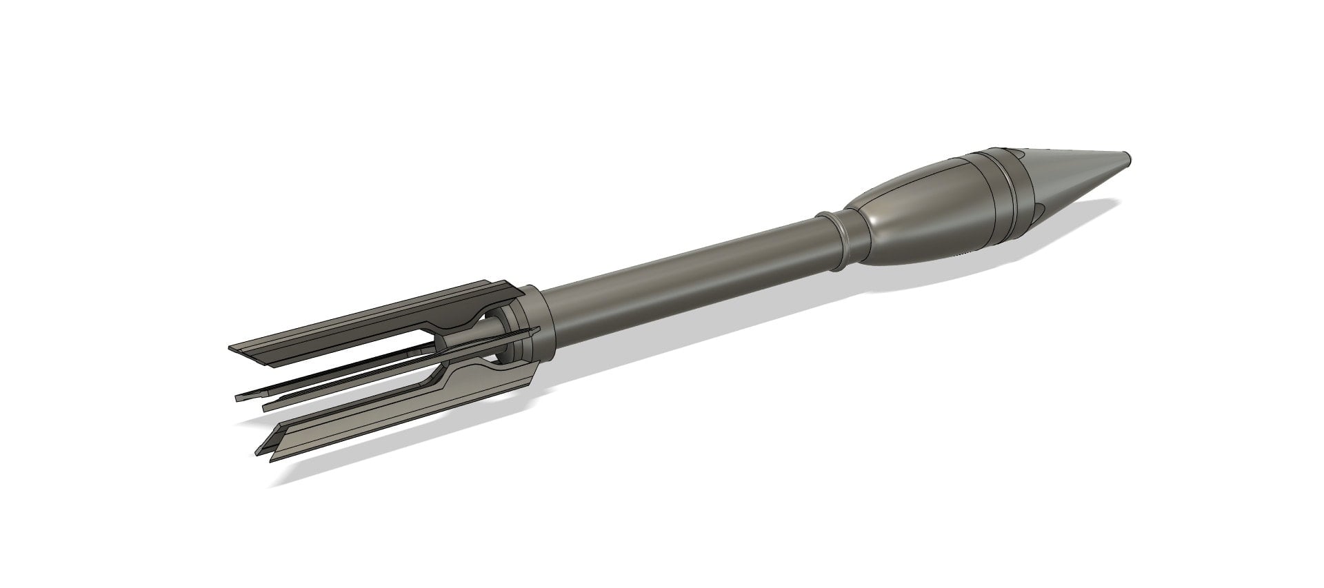 Bazooka Rocket by Fylde Armouries - Wargaming3D