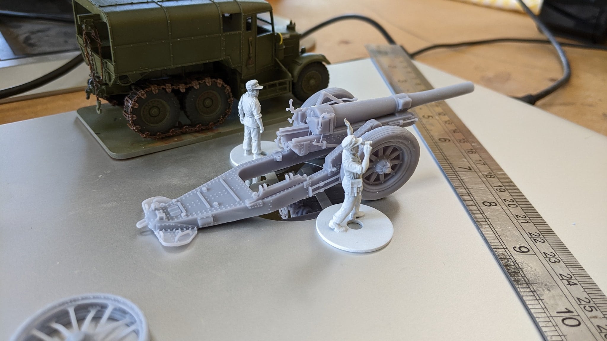 BL 8 Inch / 7.2 inch Howitzer by Fylde Armouries - Wargaming3D