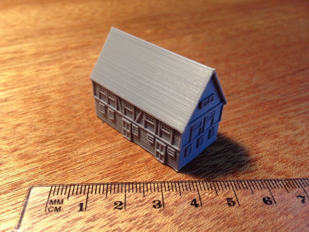 German building 1 by Captain Ahab's Toys - Wargaming3D