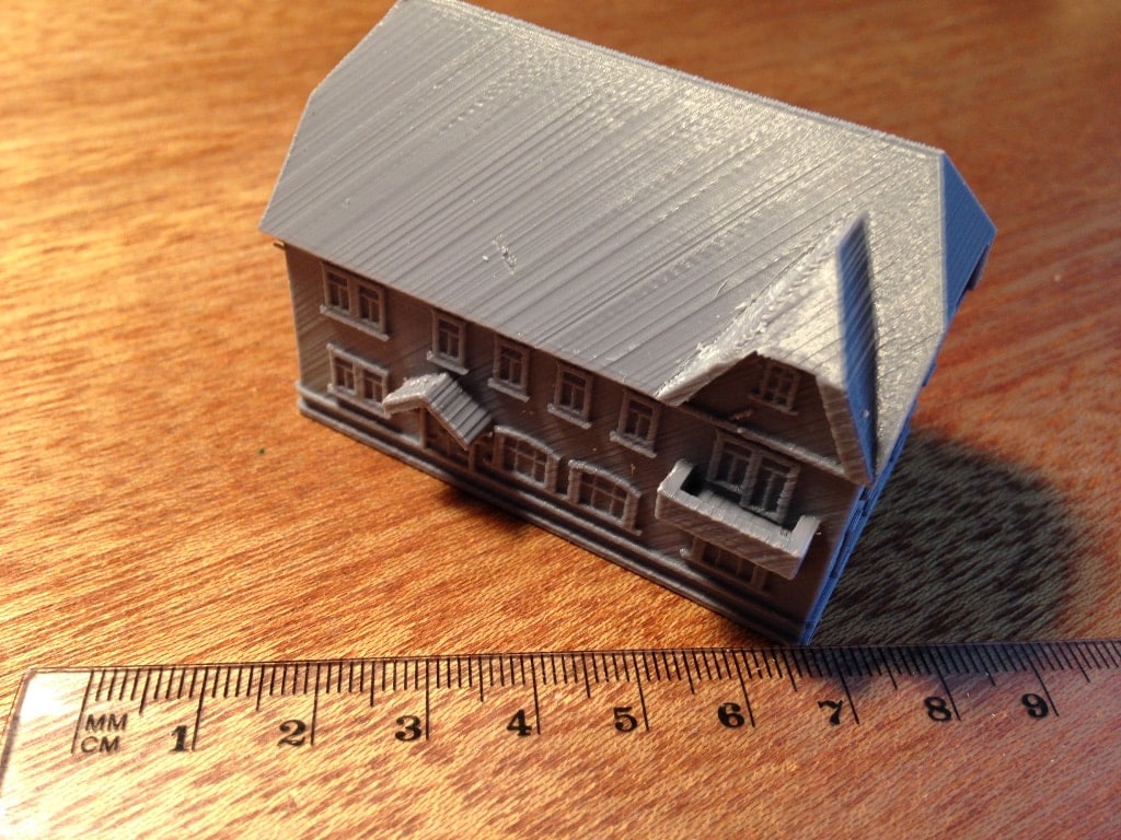 German building 7 by Captain Ahab's Toys - Wargaming3D