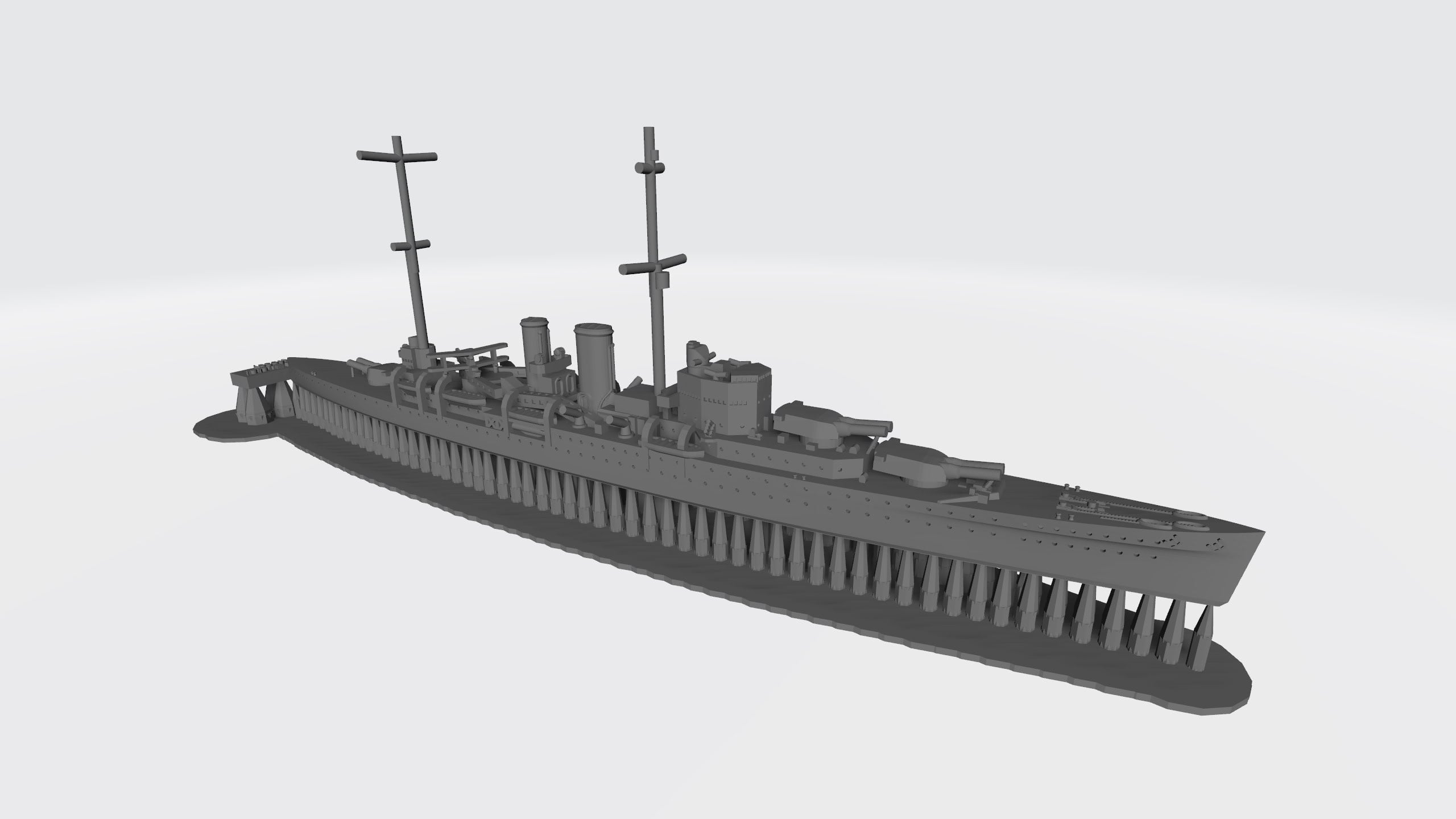 HMS Exeter (1939) by Magpie Designer - Wargaming3D