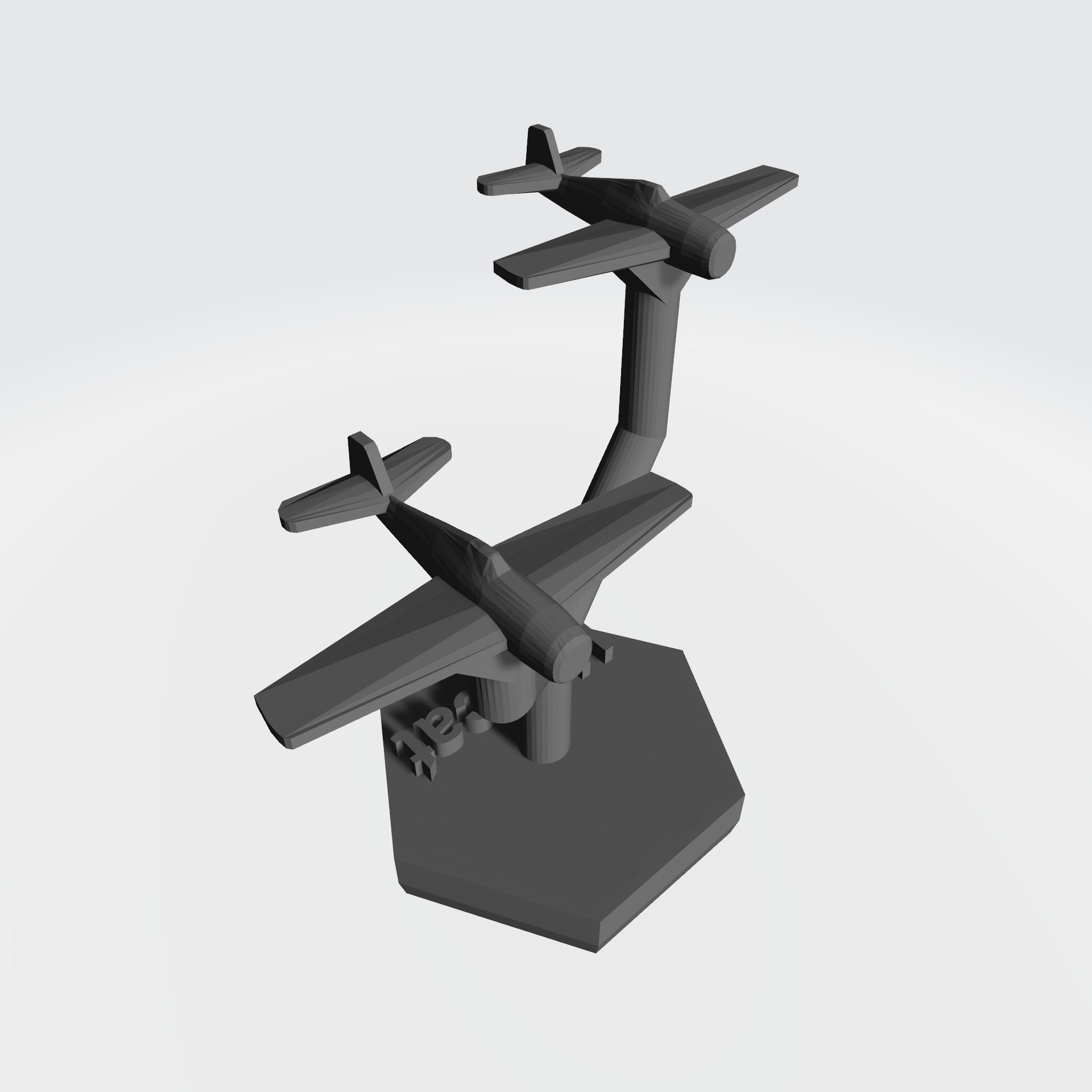 F6F Hellcat (In flight , Hex base) by Magpie Designer - Wargaming3D