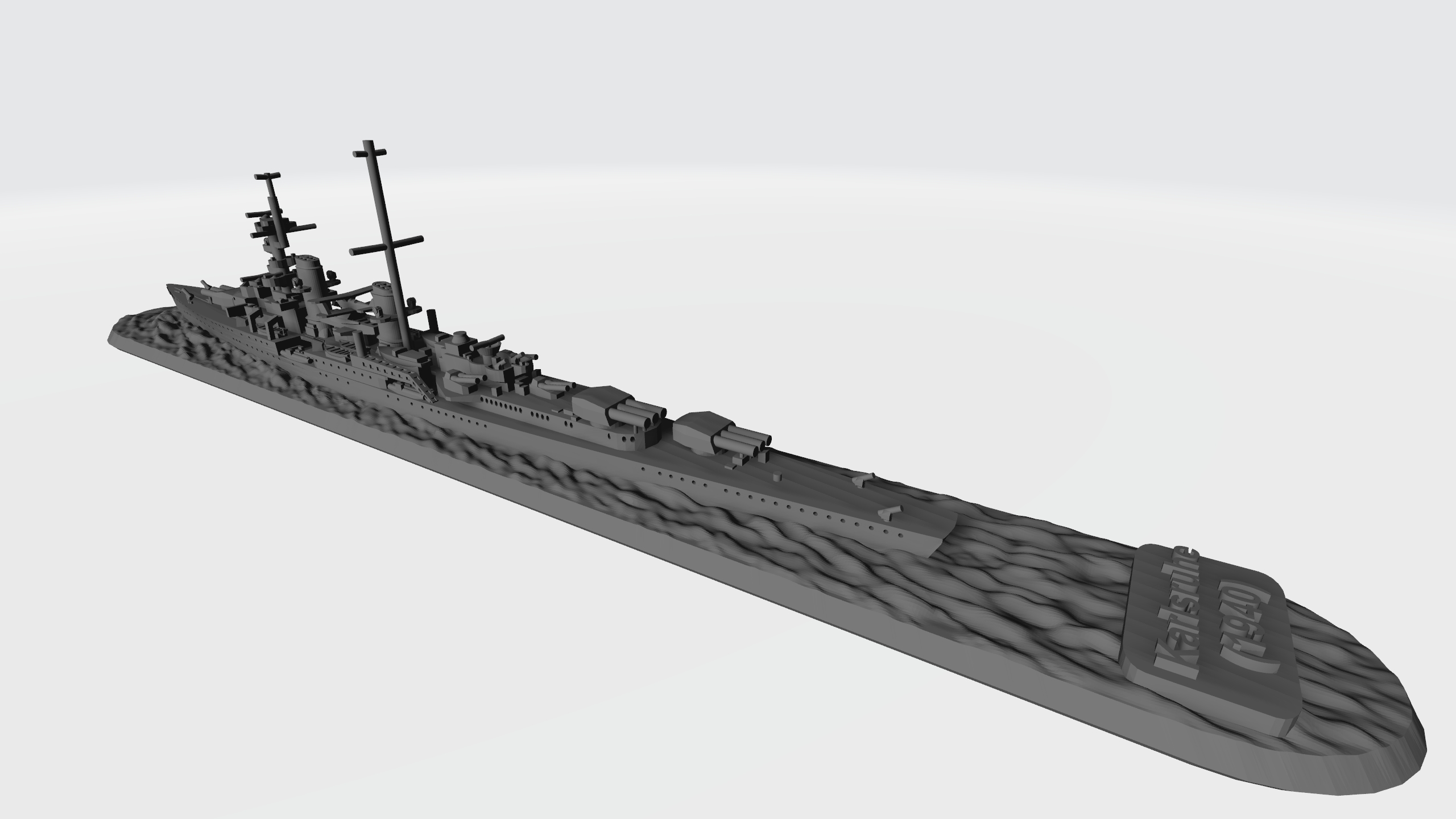 Karlsruhe, Konigsberg Class (Thin base version) by Magpie Designer ...