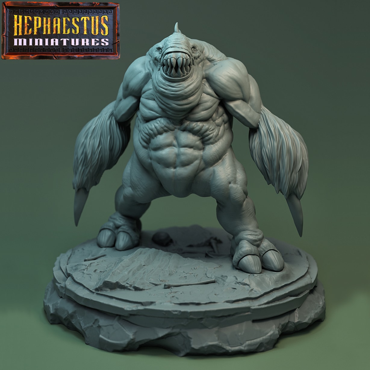 Cave Beast by Hephaestus Miniatures - MiniHoarder