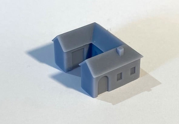 2mm-6mm Austrian village buildings by The Raft Miniatures - Wargaming3D