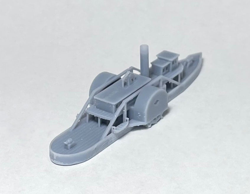 CSS Calhoun / USS Calhoun by The Raft Miniatures - Wargaming3D