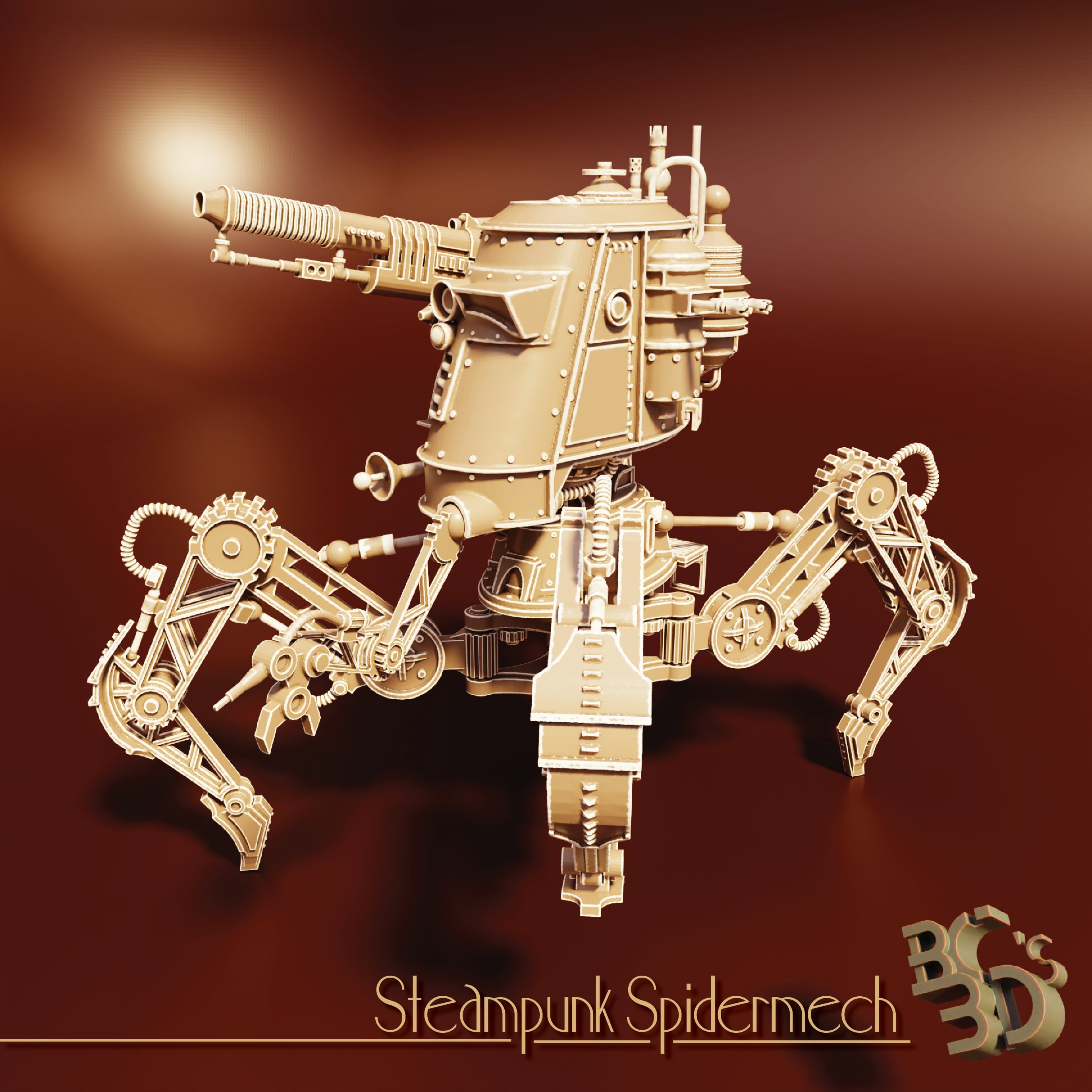 Steampunk Spider Mech by BC's 3D's - MiniHoarder