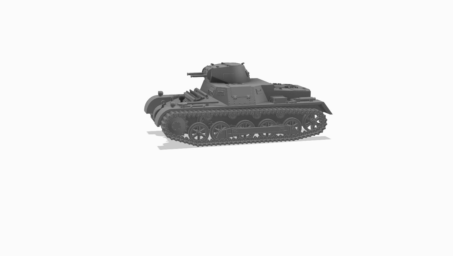 Panzerkampfwagen I Ausf. B - 1/100th Scale by marco.mussini73 - Wargaming3D