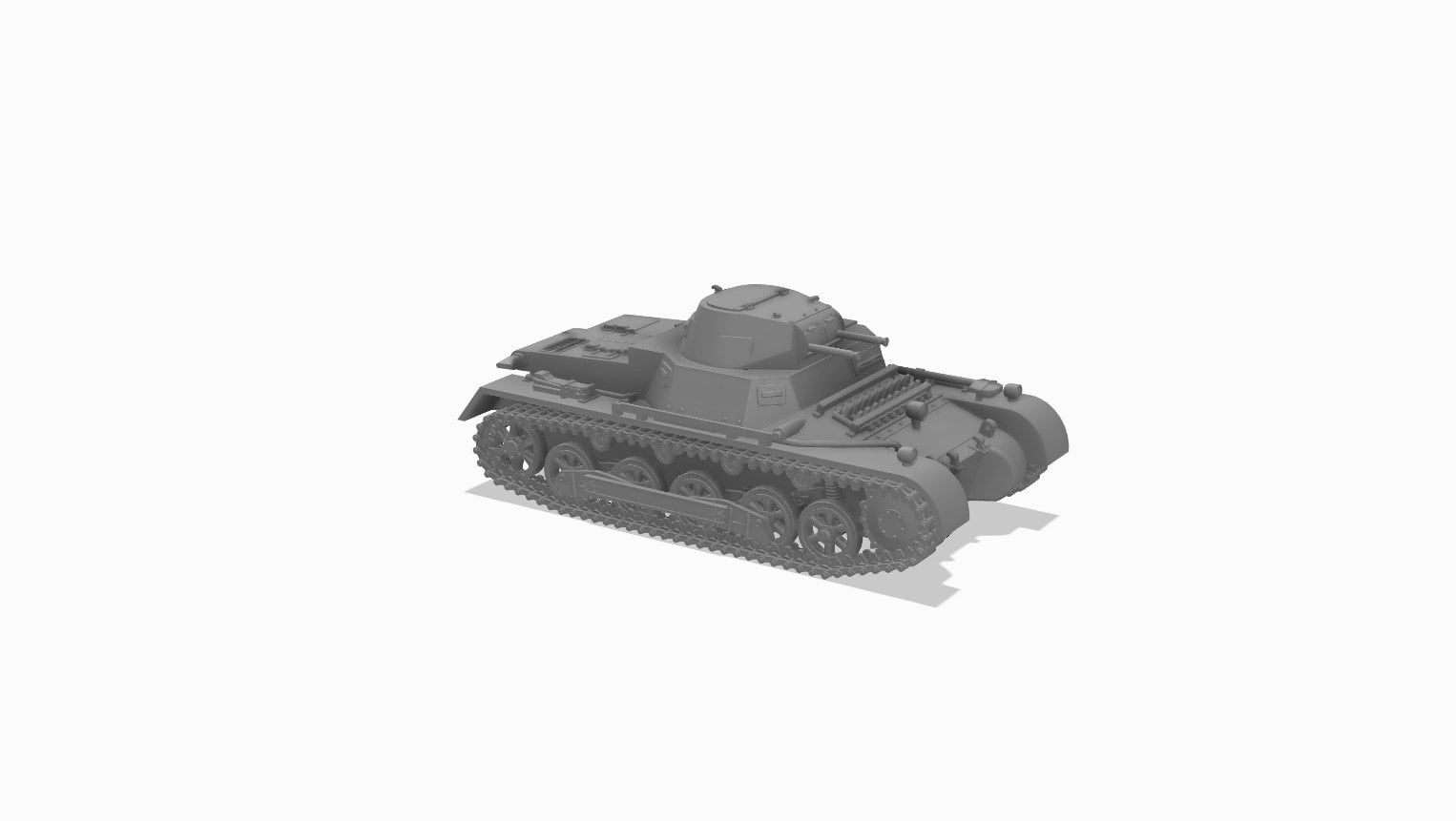 Panzerkampfwagen I Ausf. B - 1/100th Scale by marco.mussini73 - Wargaming3D