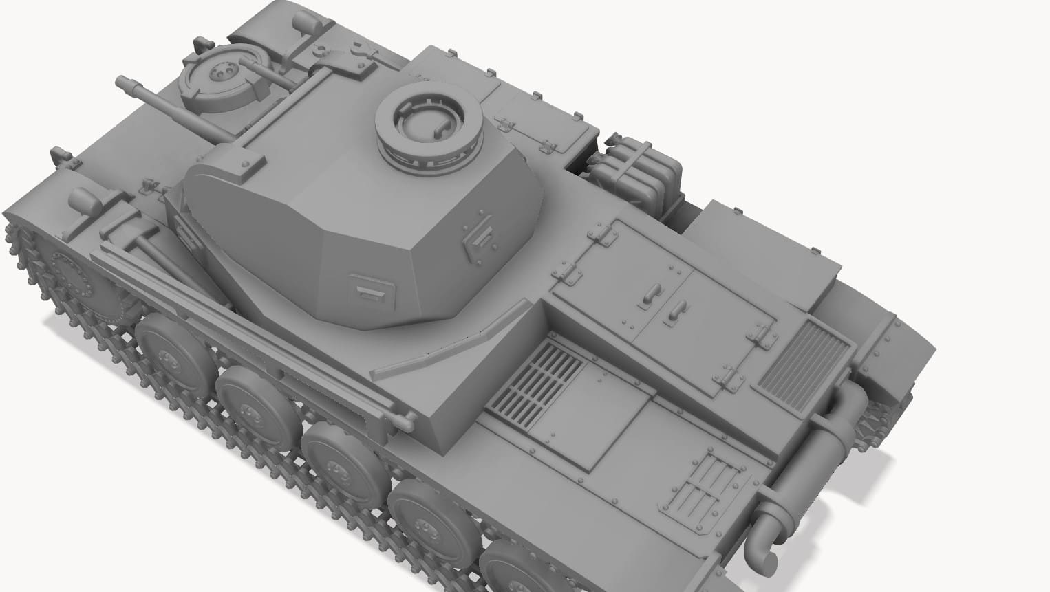 Panzerkampfwagen II - Ausf. C - 1/100th scale by marco.mussini73 ...