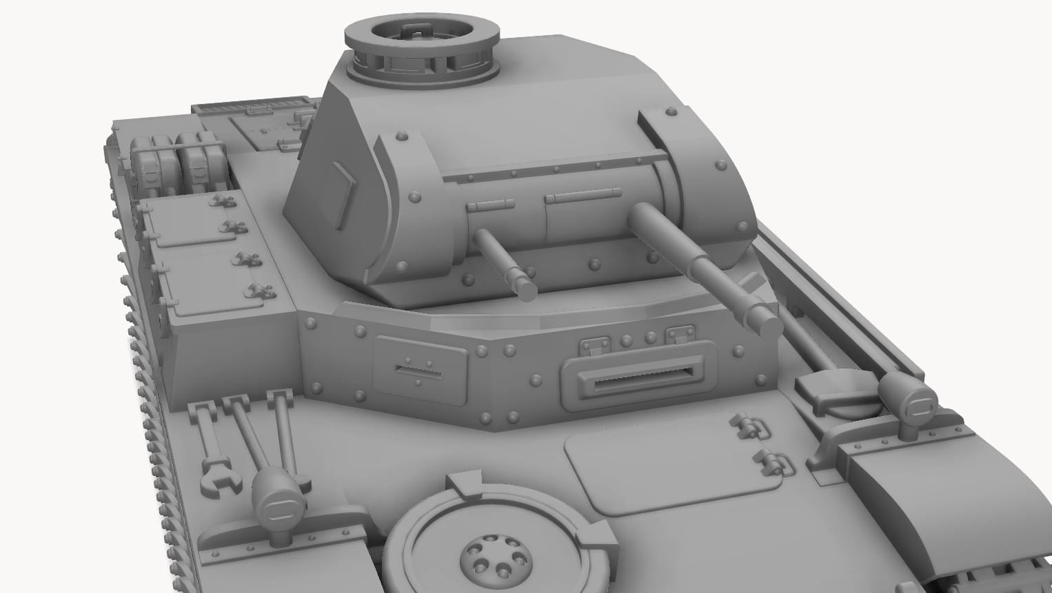 Panzerkampfwagen II - Ausf. C - 1/100th scale by marco.mussini73 ...