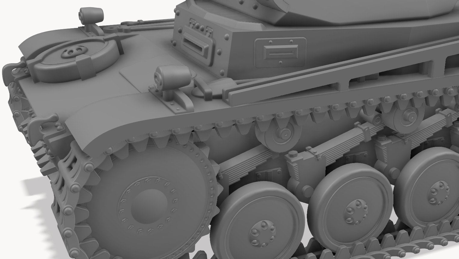Panzerkampfwagen II - Ausf. C - 1/100th scale by marco.mussini73 ...