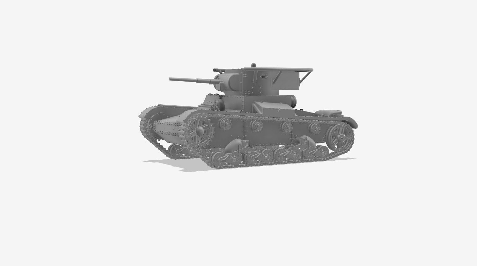 T-26 Model 1933 - 1/100th Scale by marco.mussini73 - Wargaming3D