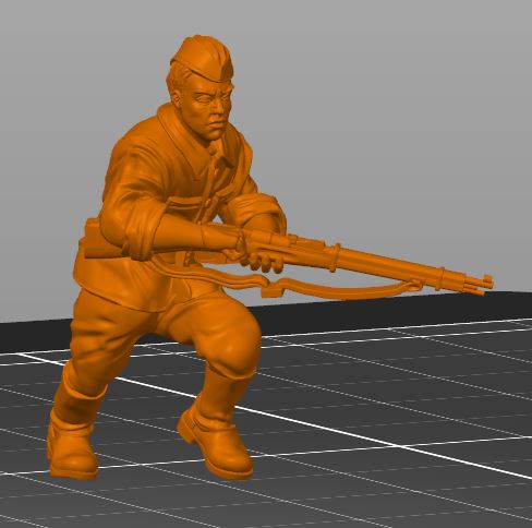 Soviet Shtrafbat Squad by walter.harris84 - Wargaming3D