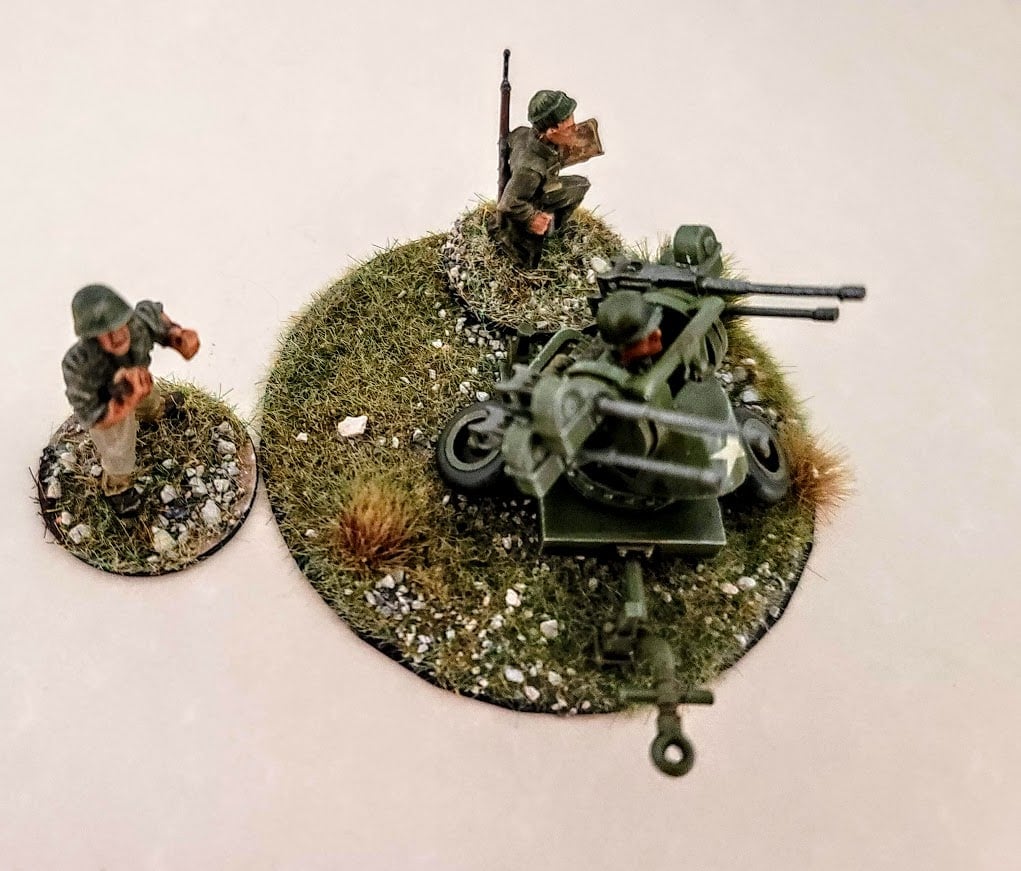 Deweycat American M51 with 45 Multiple gun Carriage 50 HMG - 28mm scale ...