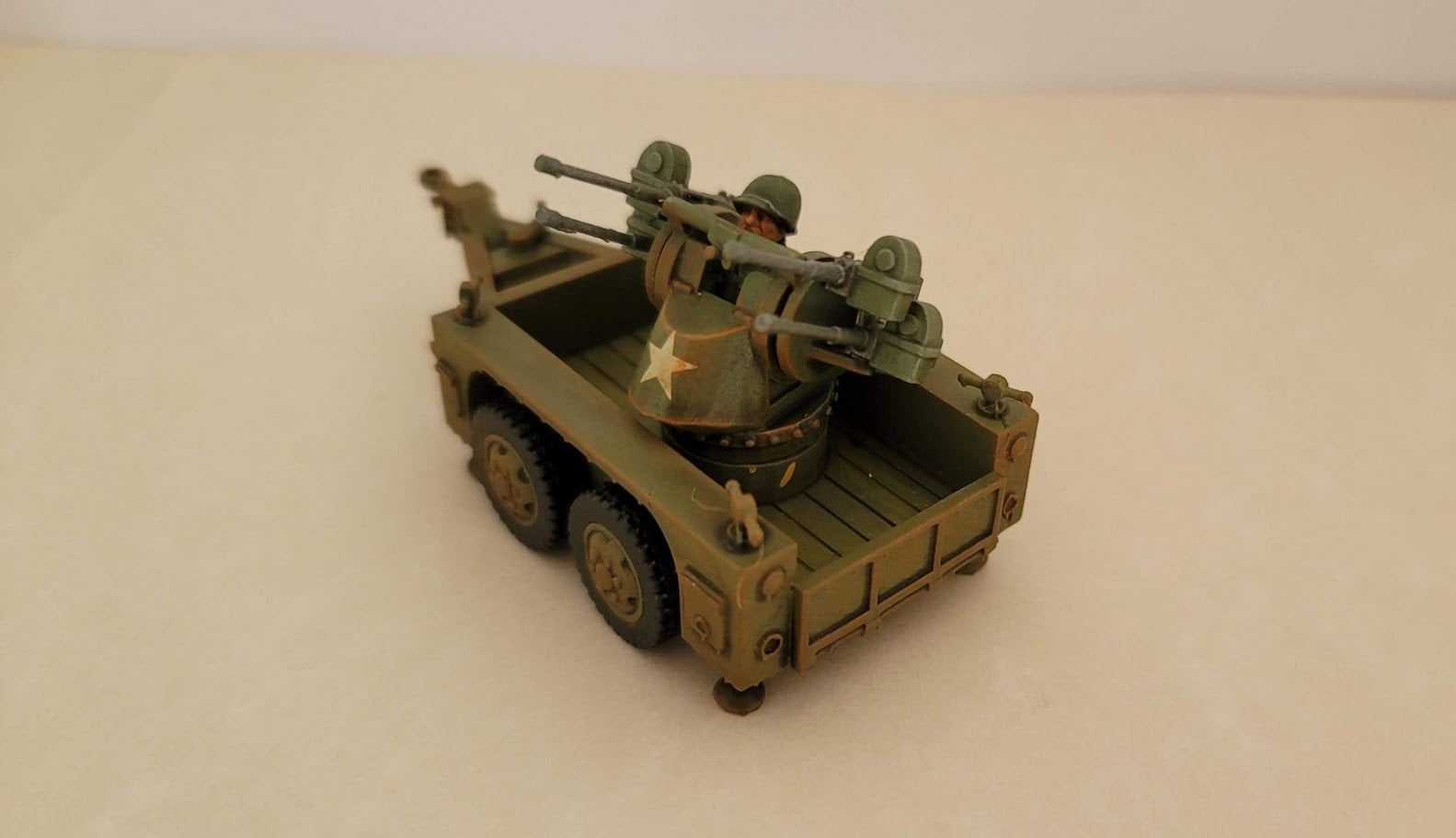 Deweycat American M51 with 45 Multiple gun Carriage 50 HMG - 28mm scale ...