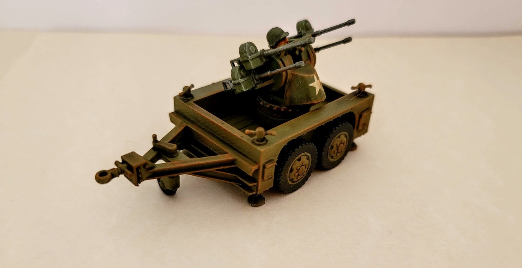 Deweycat American M51 with 45 Multiple gun Carriage 50 HMG - 28mm scale ...