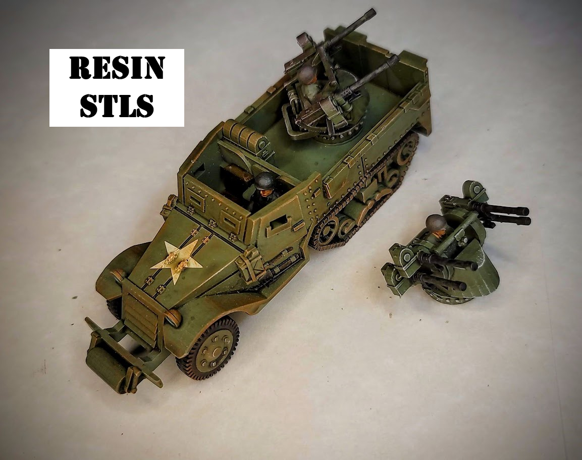 Deweycats M13 - M16 MGMC .stl pack by deweycatproductions - Wargaming3D