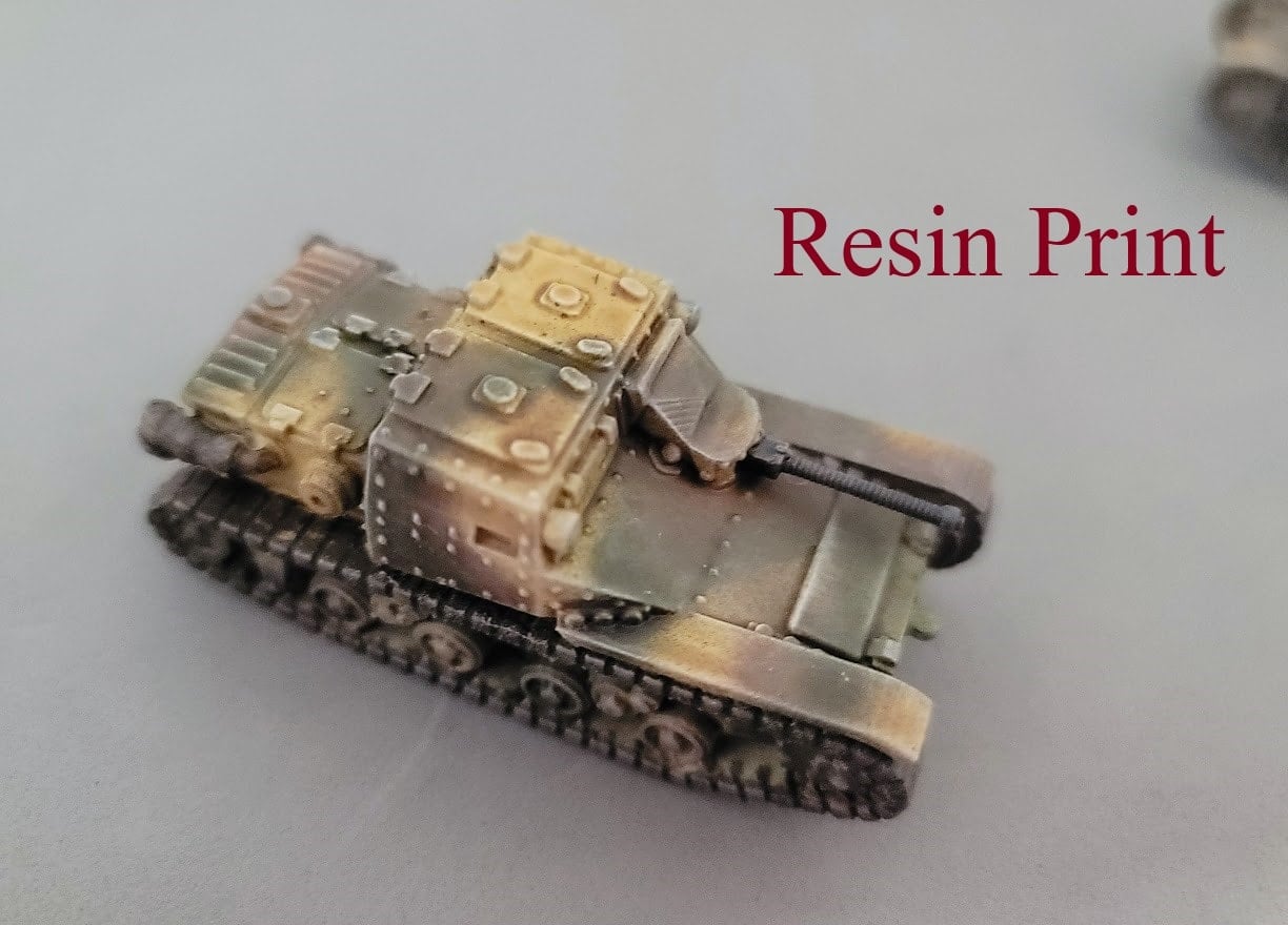Italian L3/38 Tankette .stl pack - 28mm by deweycatproductions ...