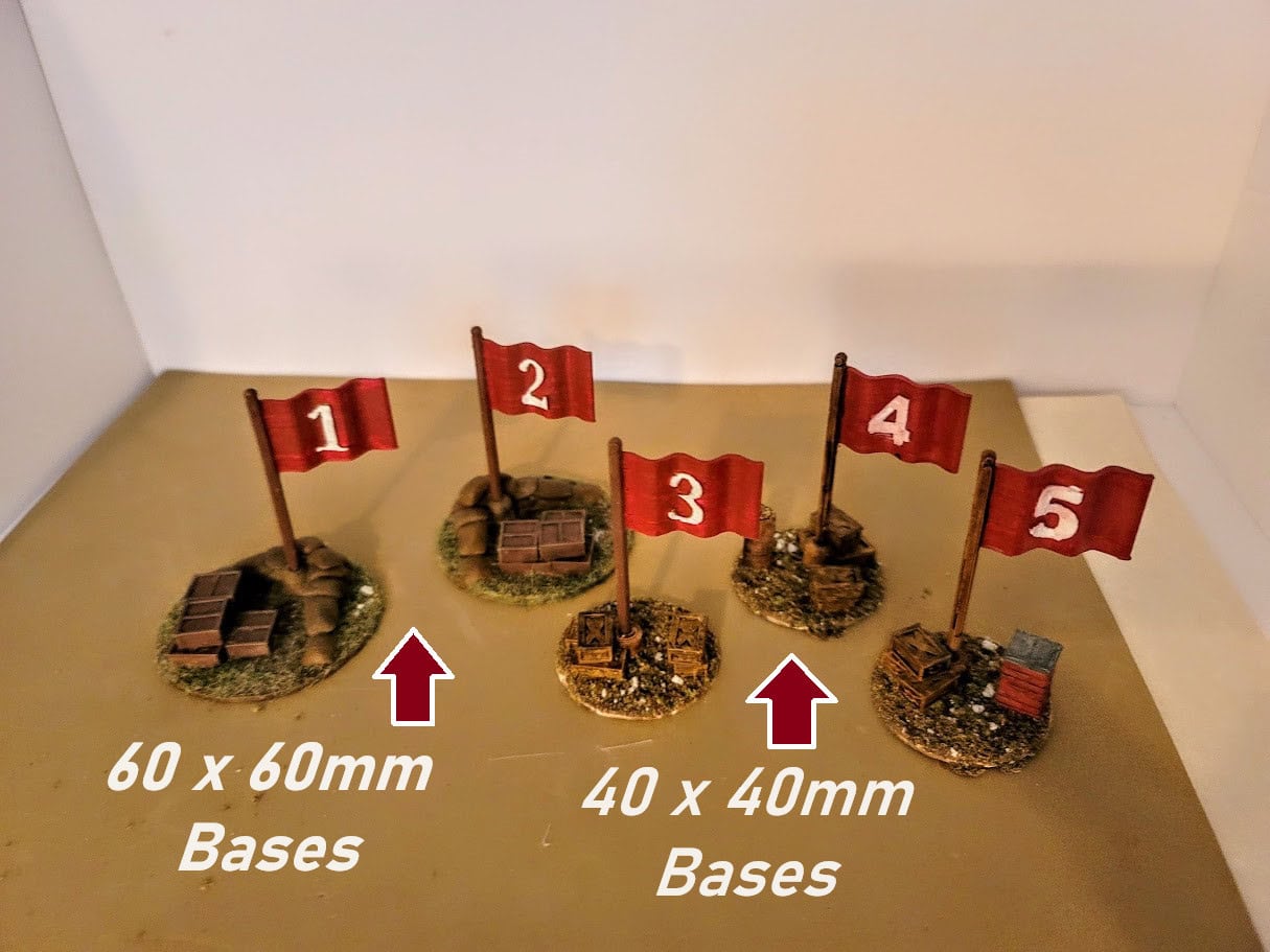 Deweycat Objective Markers for table top gaming by deweycatproductions ...