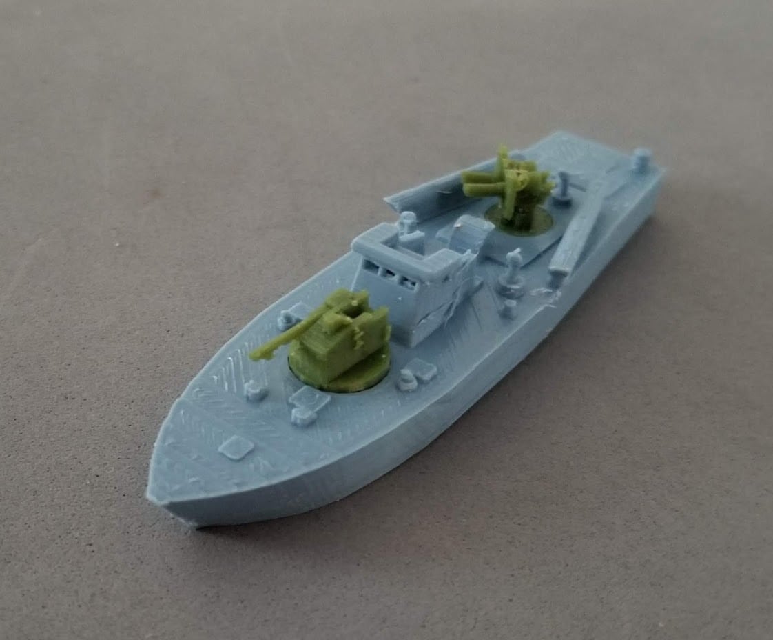 Vosper Type II MTBs Mark I and II, for both FDM and SLA printing by ...