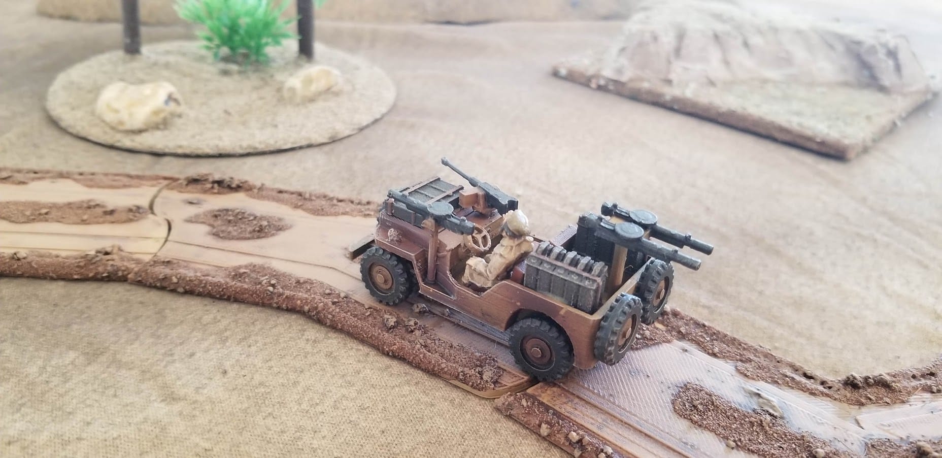 Deweycats SAS / LRDG Jeep - 28mm by deweycatproductions - Wargaming3D
