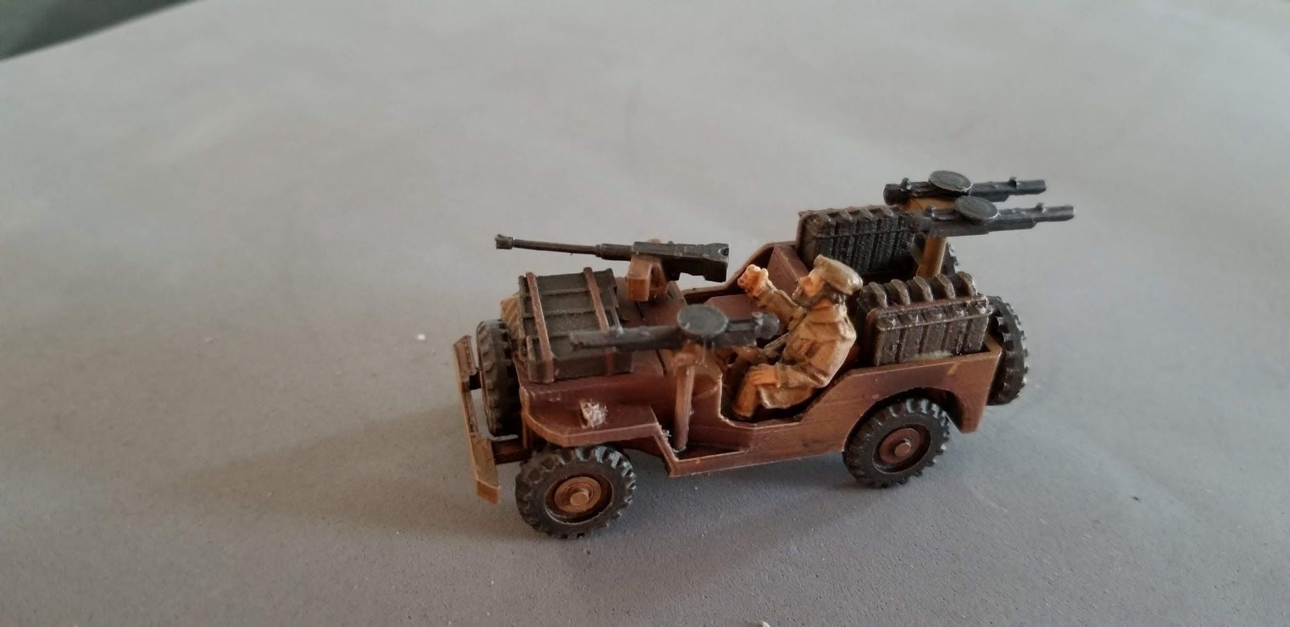 Deweycats SAS / LRDG Jeep - 28mm by deweycatproductions - Wargaming3D