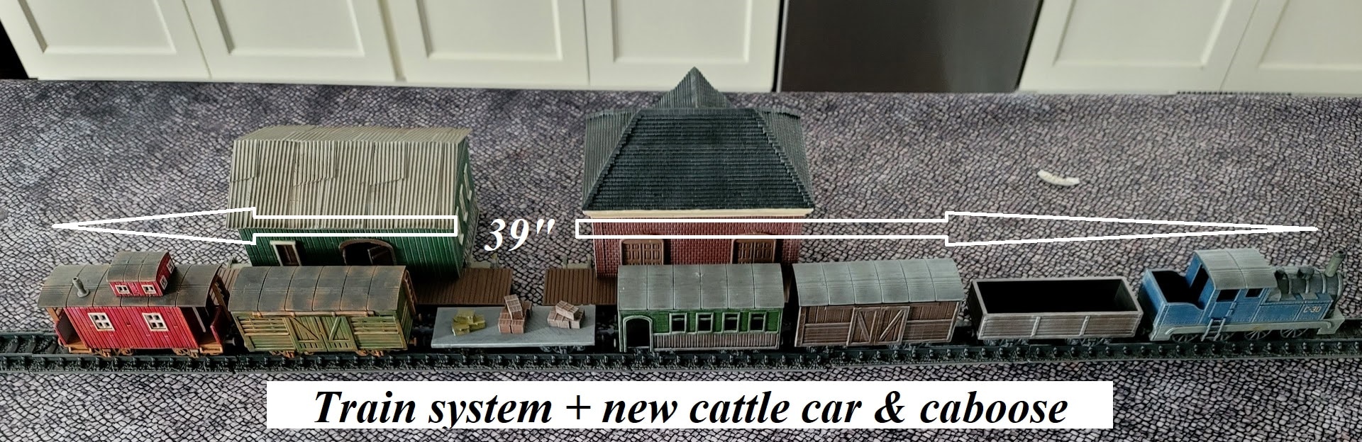 Deweycat Railway Cattle Car – 28mm scale by deweycatproductions ...