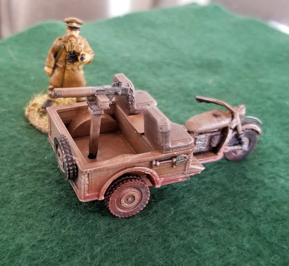 Deweycat Belgian FN TriCar - 28mm ** updated February 2023 ** by ...