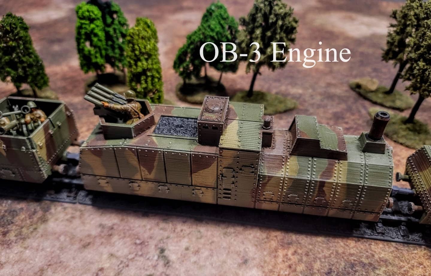 Deweycat Soviet OB-3 Train Package - 28mm scale - by ...