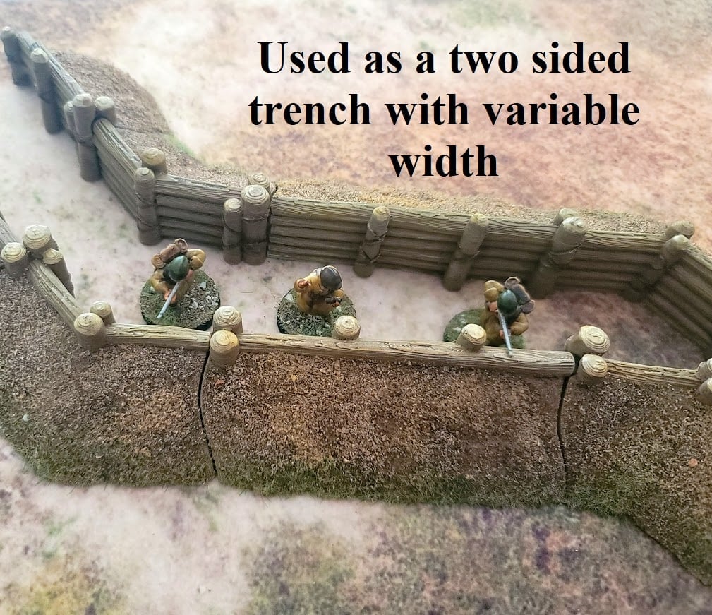 Deweycat 28mm Earthworks/Trenches/Bunkers/Sea Wall .stl pack by ...