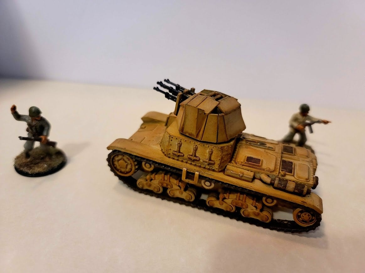 Deweycat Italian M15-42 tank + AA version .stl pack, 1/56th by Deweycat ...